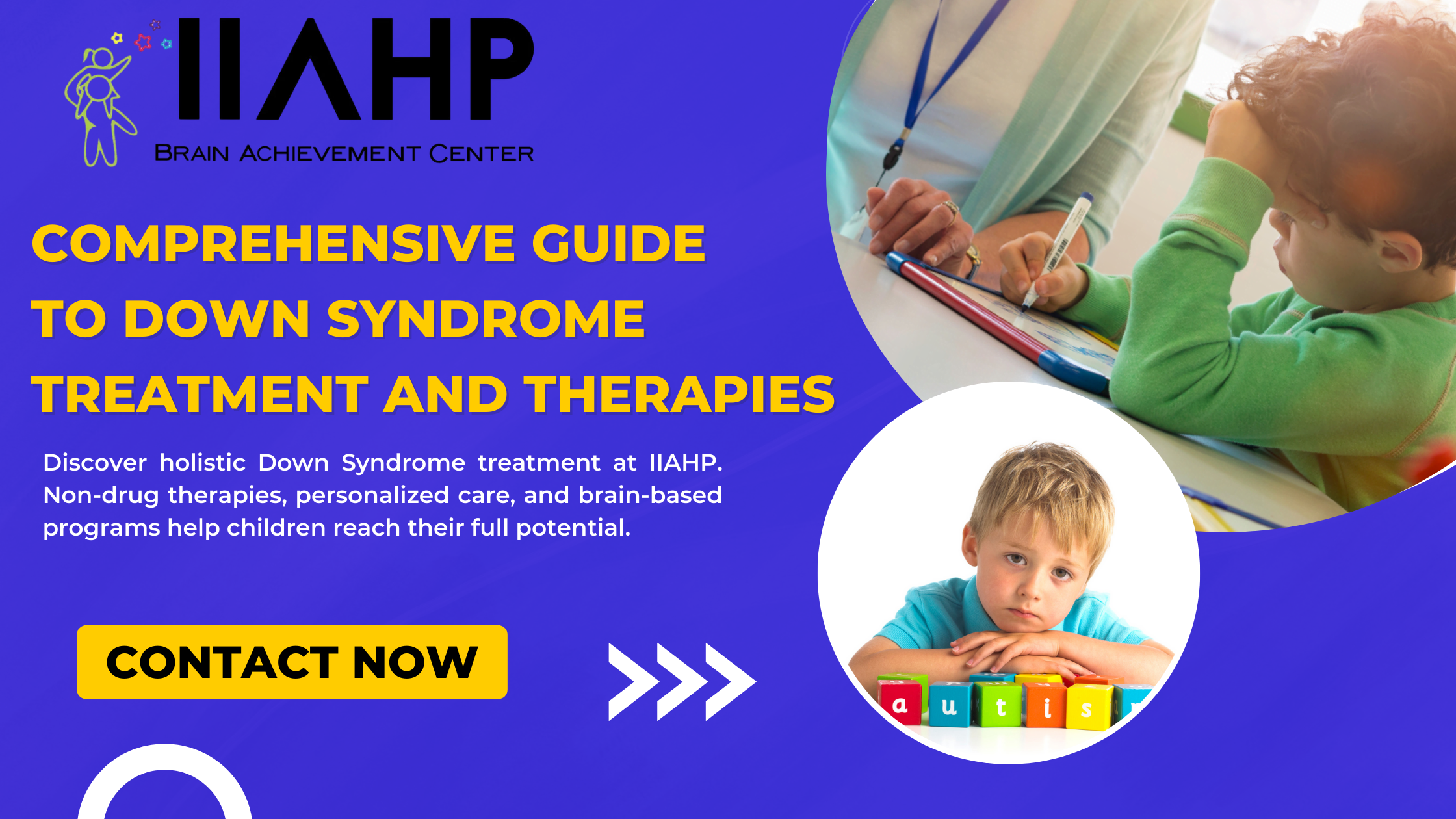 Early intervention for Down Syndrome | IIAHP Therapy Center